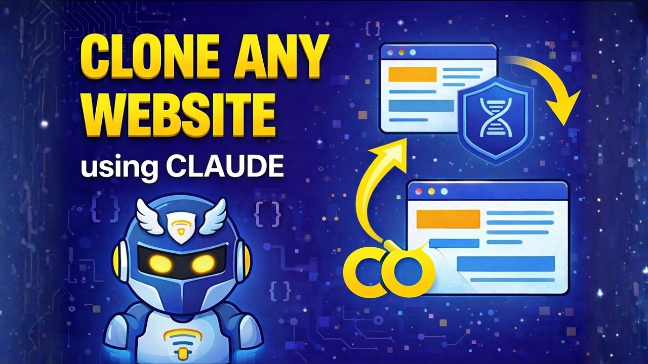 Clone Any Website Automatically Using AI (Claude Code + Playwright MCP)