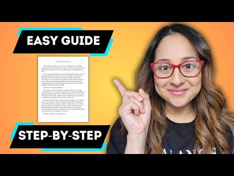 EASY way to Format a Paperback Book on Canva for Amazon KDP for Beginners
