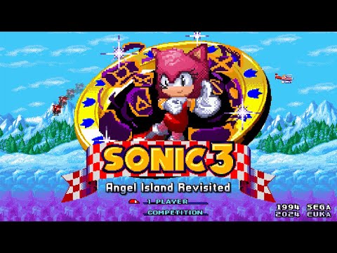 Extra Slot Modern Amy in Sonic 3 A.I.R ✪ Full Game Playthrough (1080p/60fps)
