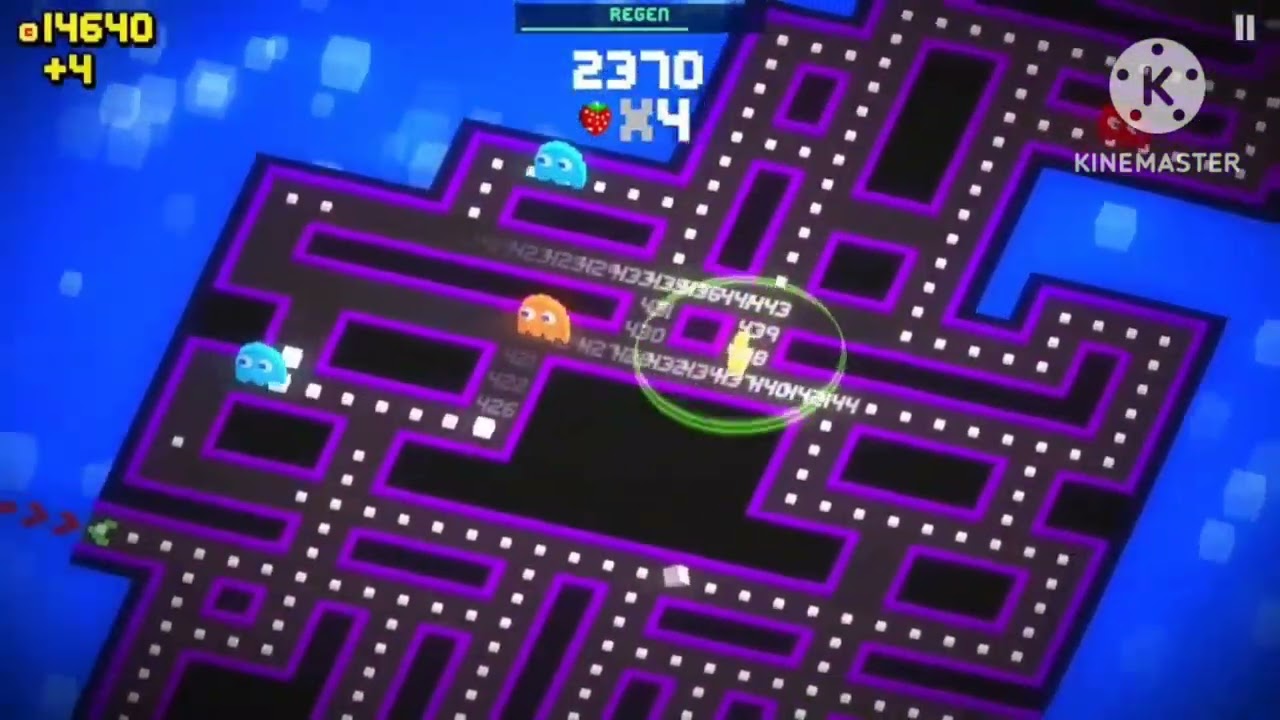 Pac-man 256 logo remake kinemaster 