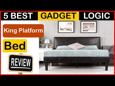 ✅ Best California King Platform Bed in 2023 🍳 Top 5 Tested [Buying Guide]