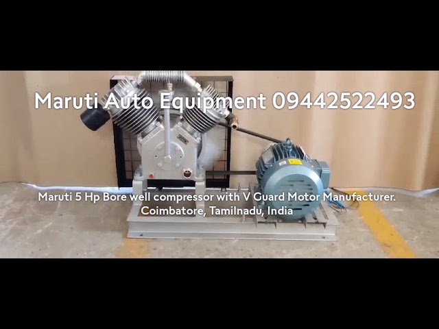 Elgi Borewell Compressor - LG Borewell Compressor with V Guard Motor ...
