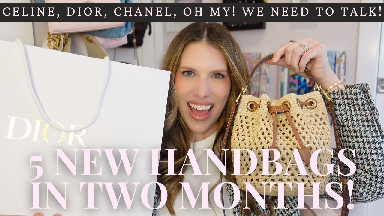 5 New Handbags in 2026 | Celine Raffia, Dior Bow, Saddle & a Surprise Chanel Cruise 👜✨