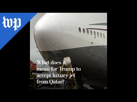 What does it mean for Trump to accept luxury jet from Qatar?