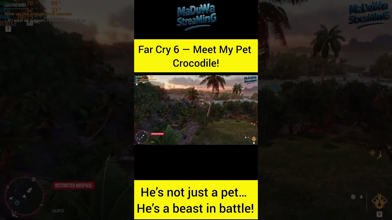 Taming the Beast — Far Cry 6 Crocodile Companion Moments