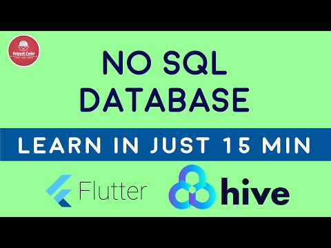 Learn Hive ️ Flutter Lightweight Fast NoSQL Database | Learn in Just 15 Mins Video - Mind Luster