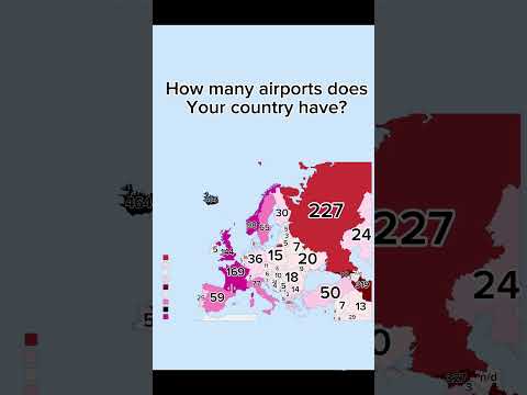 How many airports does your country have