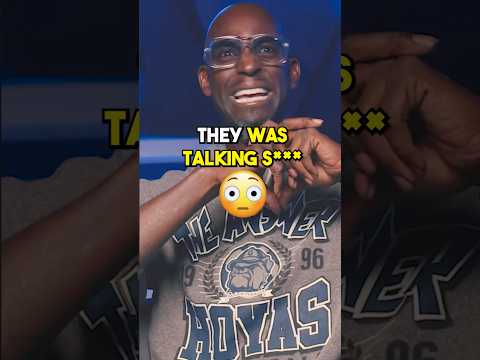 Kevin Garnett Shares Crazy Referee Trash Talking Story😱