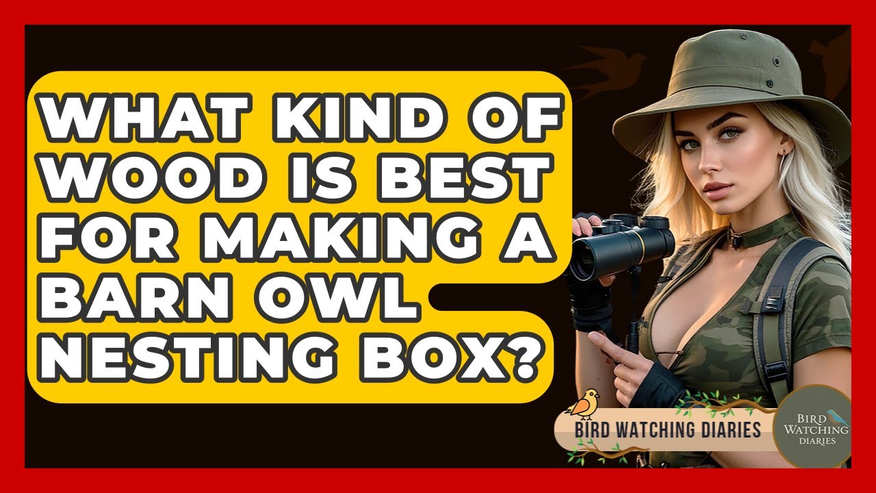 What Kind Of Wood Is Best For Making A Barn Owl Nesting Box? - Bird Watching Diaries
