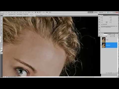 How to Mask Hair or anything with Texture from a Dark or Black ...