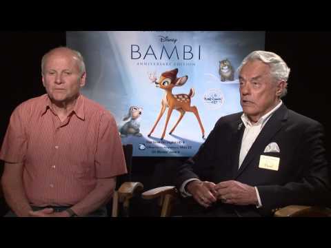 Jimmy Martin talks to the original voices of Bambi and Thumper