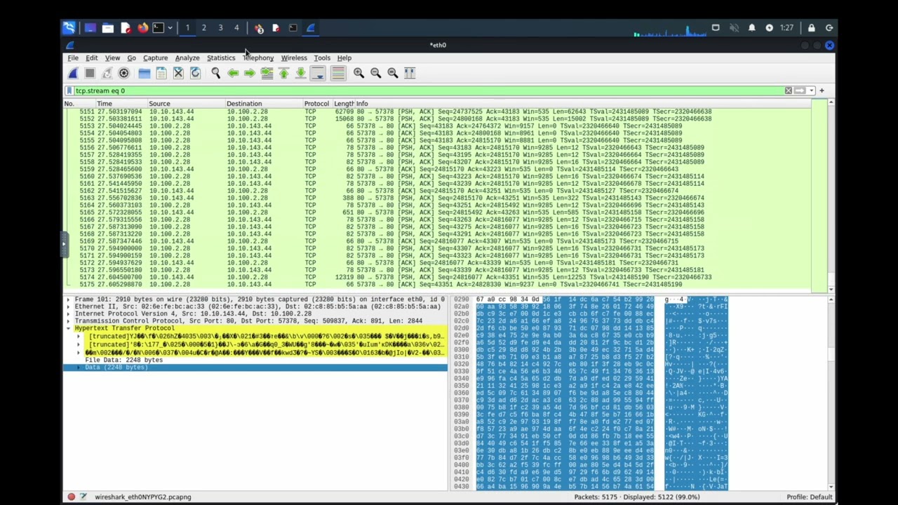 Generating a secure web shell with weevely