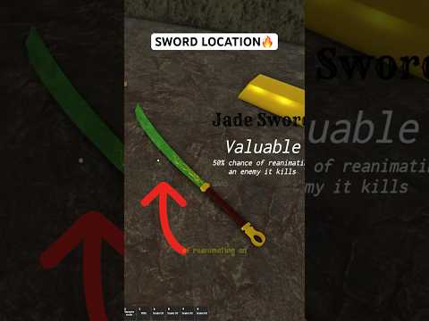 HOW TO FIND JADE SWORD IN DEAD RAILS #roblox