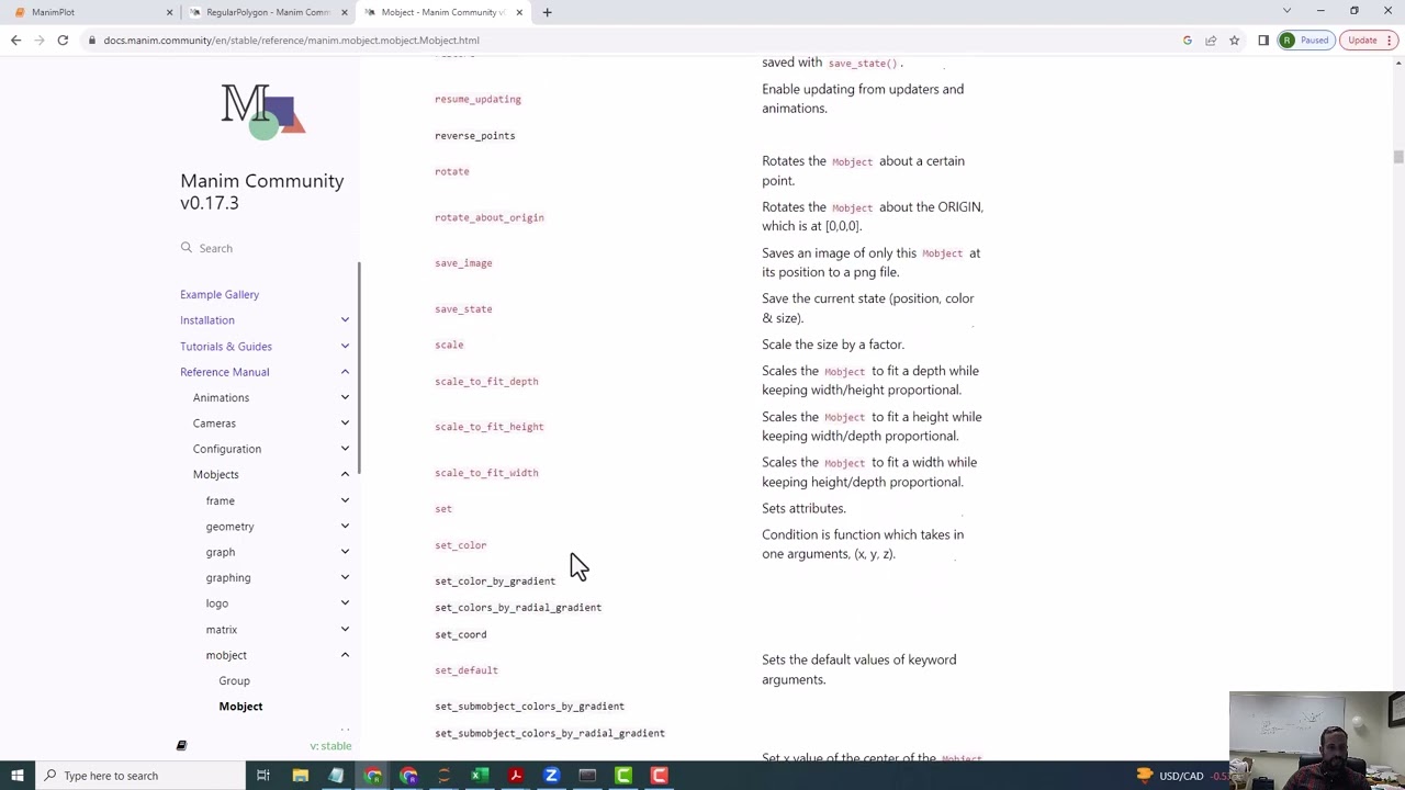 Manim - Adding Dynamic Text