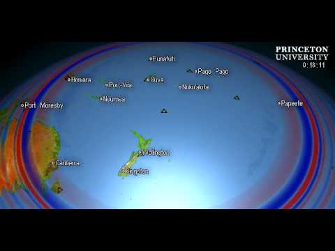 Mag: 5.9, LOCATION: KERMADEC ISLANDS REGION C201201281742A Princeton ShakeMovie