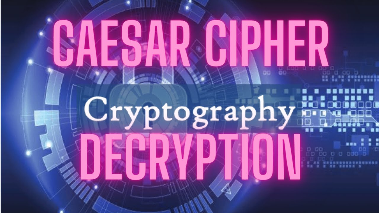 Caesar Cipher Decryption program in Java.