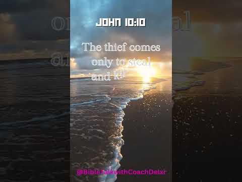 John 10:10 The thief comes only to steal, kill and destroy #god #christian #love