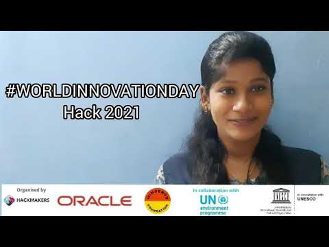#WORLDINNOVATIONDAY in collaboration with UNEP, association with UNESCO & ORACLE as lead sponsor