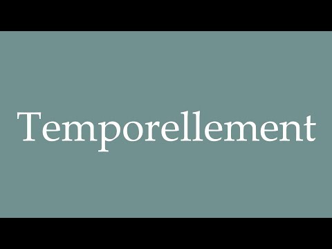 How to Pronounce ''Temporellement'' (Temporally) Correctly in French
