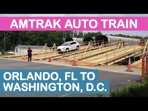 Amtrak Auto Train: Orlando, FL to Washington, DC