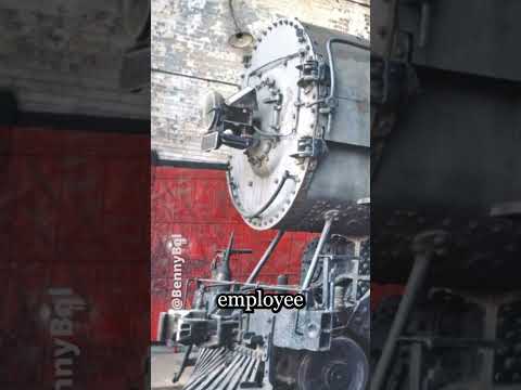 The 100 YEAR OLD STEAM LOCOMOTIVE