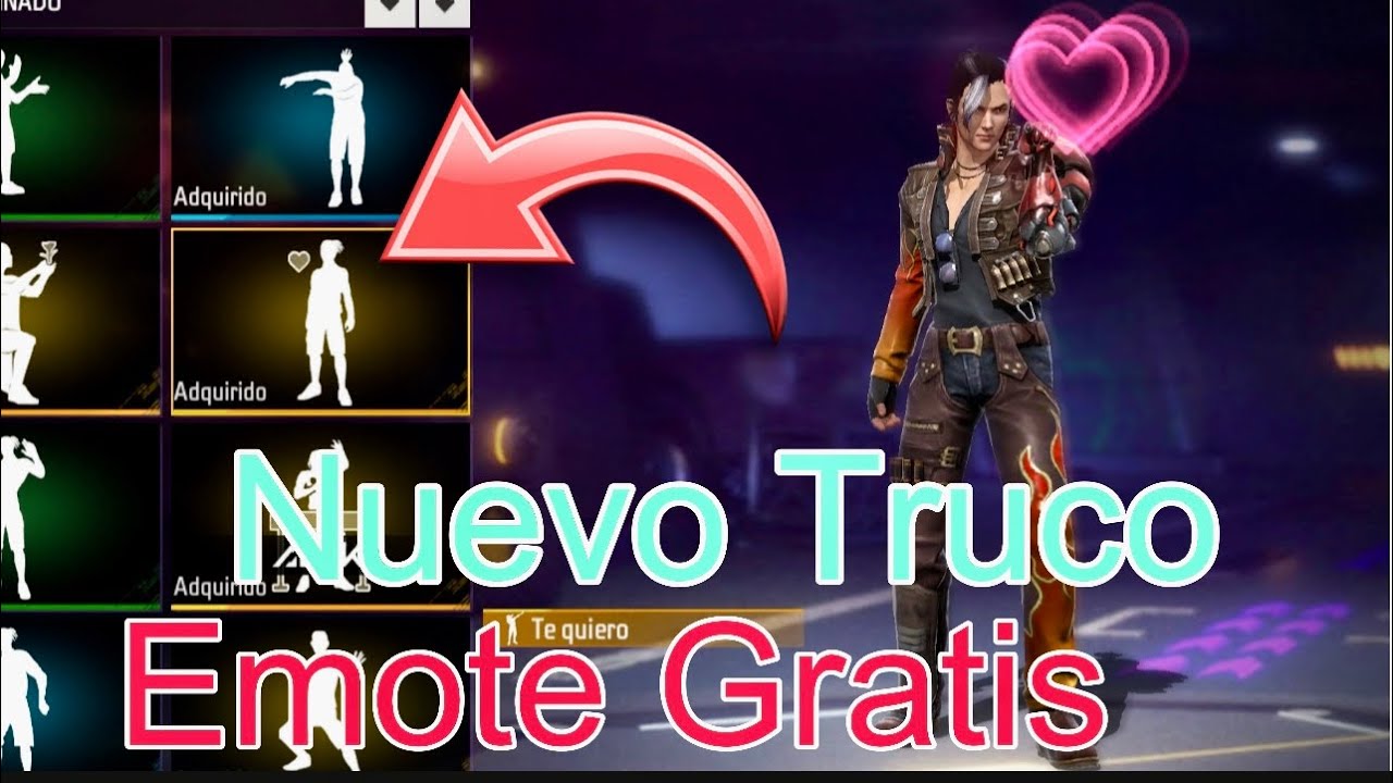 Ya Puedes Conseguir Emotes En Free Fire Sin Tener Gemas 💎 Azules O Diamantes ( Gana emote Gratis