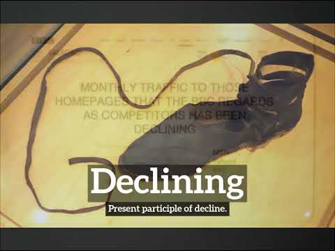 How to Say Declining in English? | What is Declining? | How Does Declining Look?