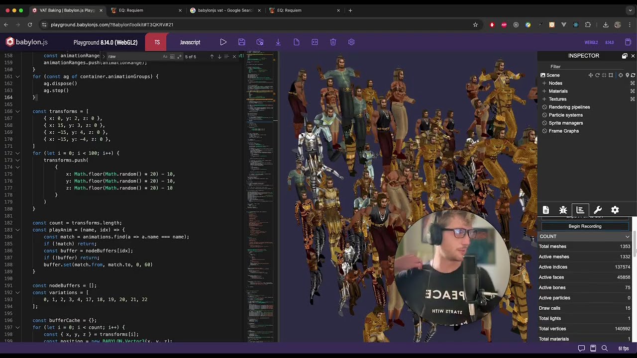 Yet another Web MMORPG! Optimization through BabylonJS - Demos and projects - Babylon.js