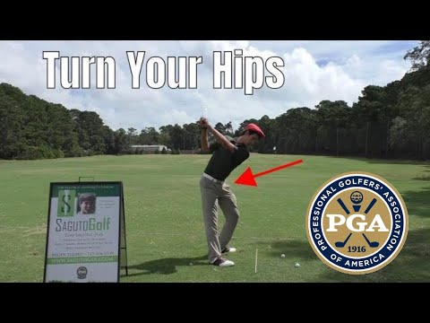 Engage your hips for powerful shots | SagutoGolf Weekly E-Tip #3 | Tom ...