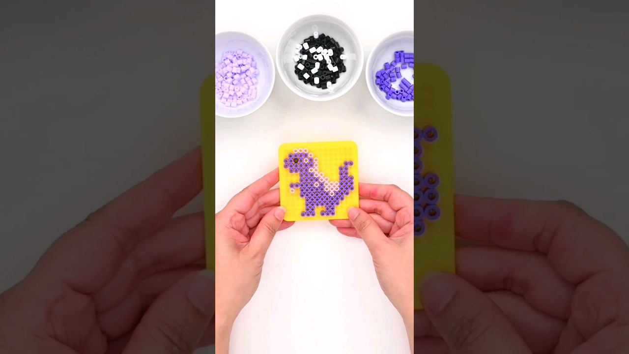 Dinosaur Perler Beads 🦖