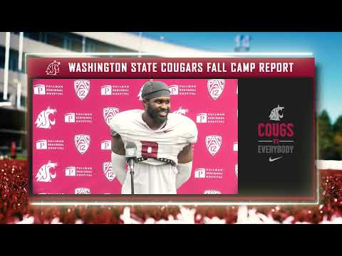 WSU Football: Ahmad McCullough after Fall Camp 8/7/23