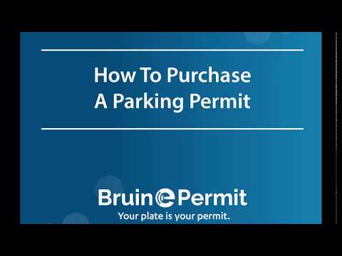Bruin ePermit: How to Purchase A Parking Permit - Staff