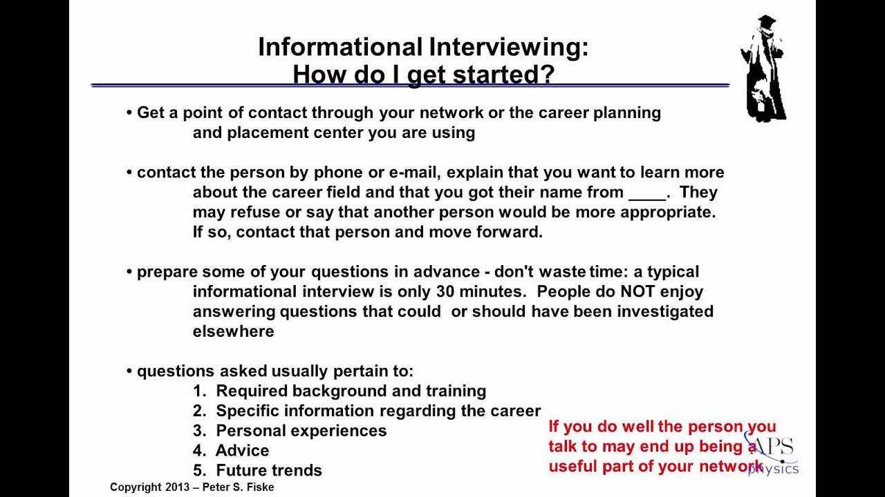 Informational Interviews