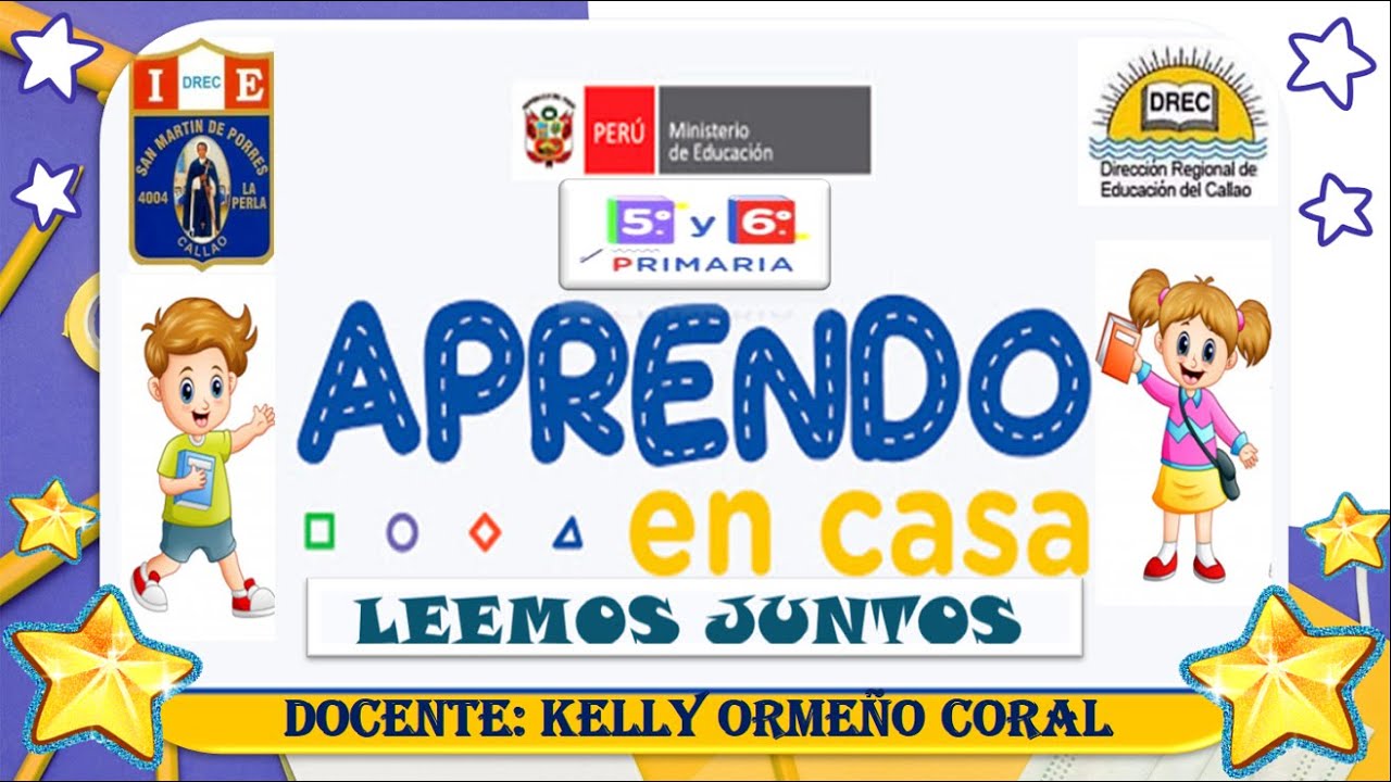 Leemos juntos 5° y 6° grado de primaria. Experiencia de lectura 3 B “Perú: Logros y desafíos”