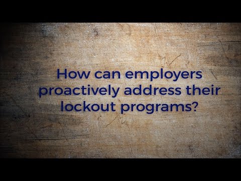 Brady Toolbox Talks Lockout Tagout #4: How Can Employers Actively Address Their Lockout Programs?