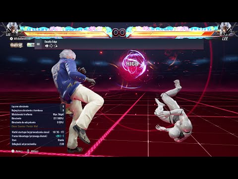 Tekken 8 Lee Chaolan Move List(Season 1)
