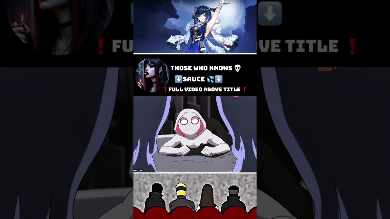 Naruto squad reaction on Gwen x Venom 😁😁😁