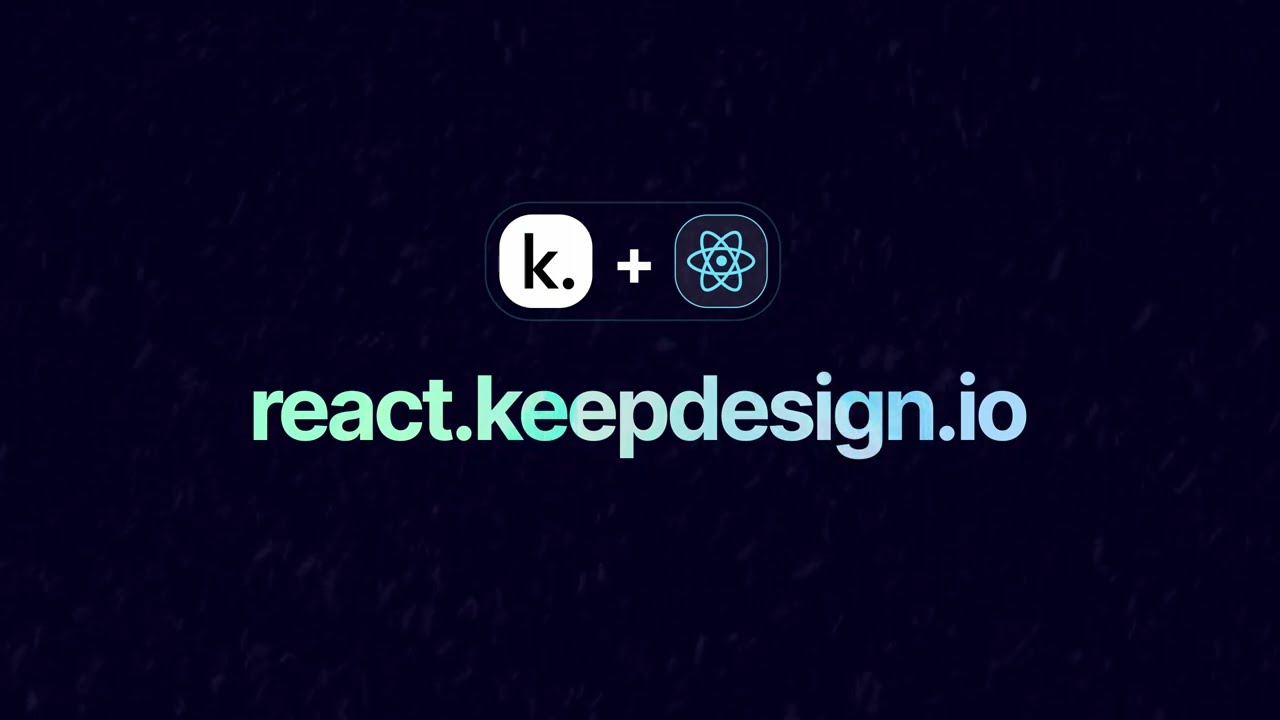 Keep React - React-Powered Web Solutions with Open-Source UI Components