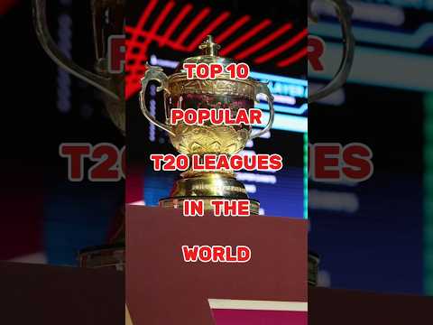 Top 10 T20 Leagues In the World || #shorts #t20league