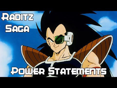 Raditz Arc Power Statements - Dragon Ball Forum - Neoseeker Forums