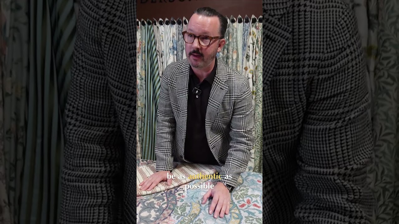 Lost Arts & Crafts Artwork Discovered in CA Now Unveiled #interiordesign #textiles#wallpaper #shorts