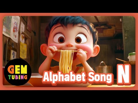 Nice N Words! | Nursery Rhymes | Kids song | Words starting with N | Letter N