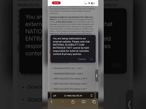 How to Download NEET Admit Card 2023 ? Neet Ug Admit Card 2023 Kaise Download Kare ? Download Link