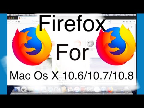 Firefox for Mac OS X 10.6/10.7/10.8