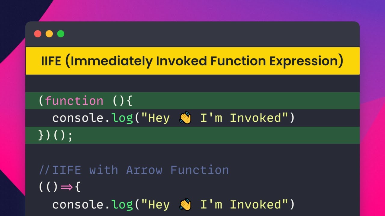 Boost your JavaScript code with IIFE! ⚡