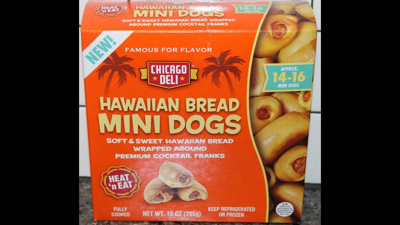 Chicago Deli Hawaiian Bread Mini Dogs Review