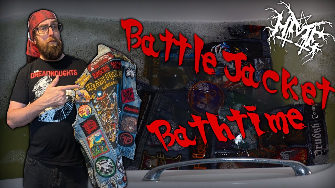 Battle Jackets First Wash in 10 Years!