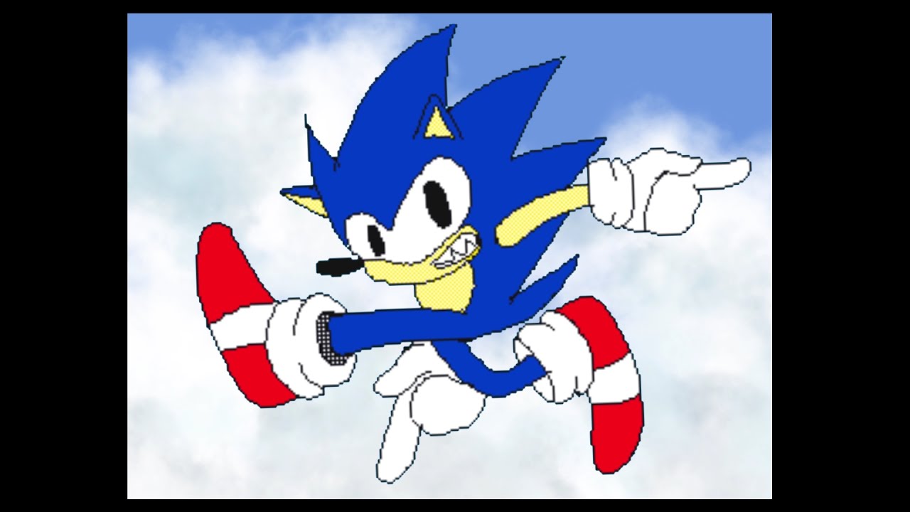 Sonic 30th Anniversary - Flipnote Animation