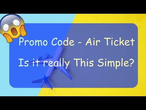 Finding Promo Code Air Ticket - Is It Really This Simple