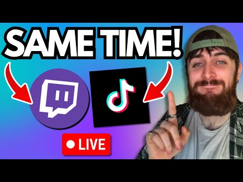 How To Stream On Twitch & TikTok At The SAME TIME! (2025)